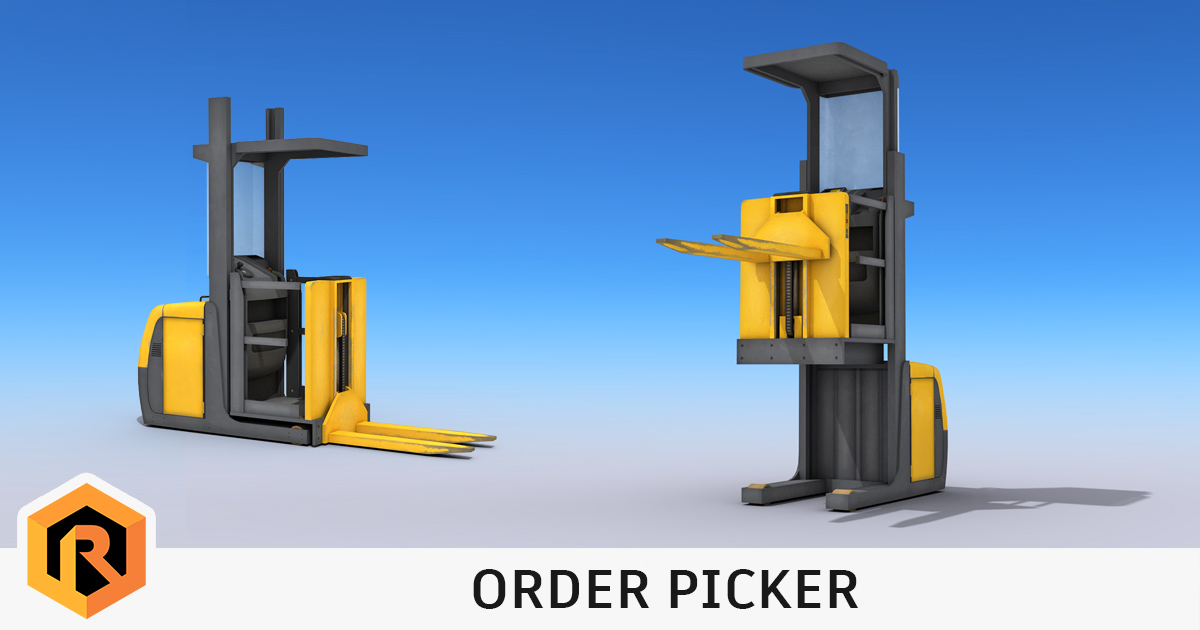 Order Picker | 3D Vehicles | Unity Asset Store