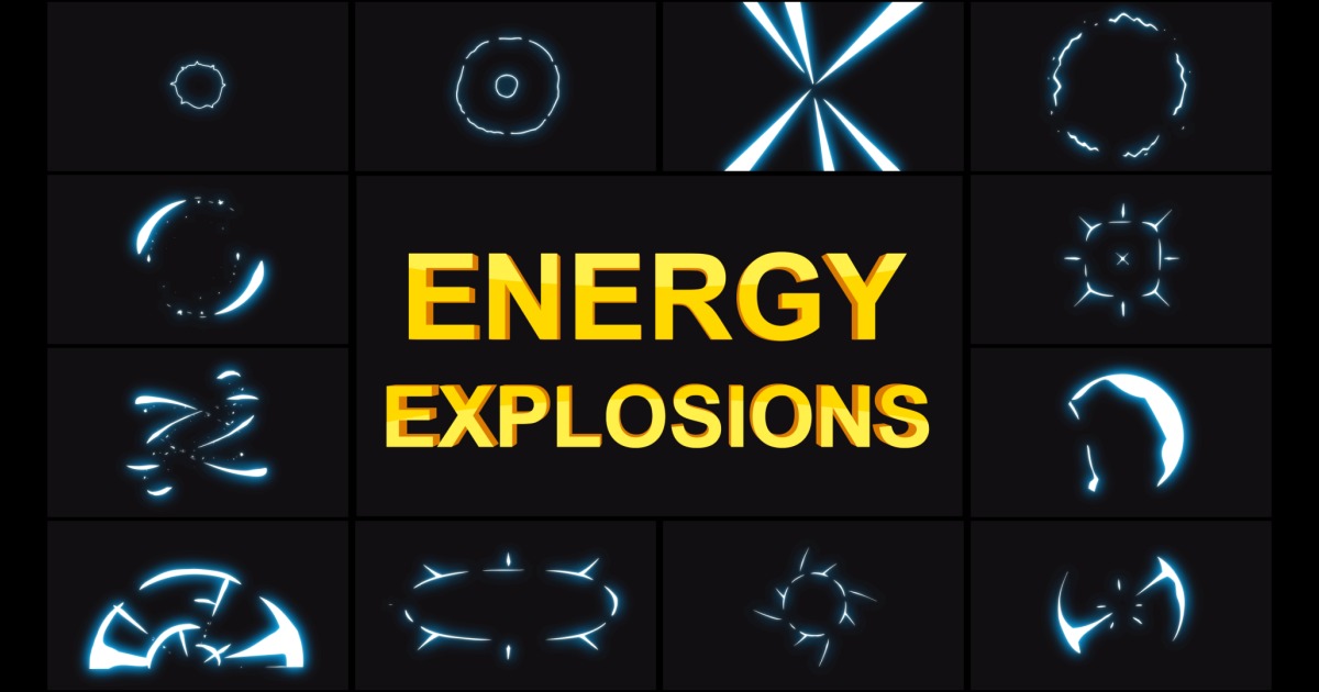 Energy Explosions Vfx Unity Asset Store