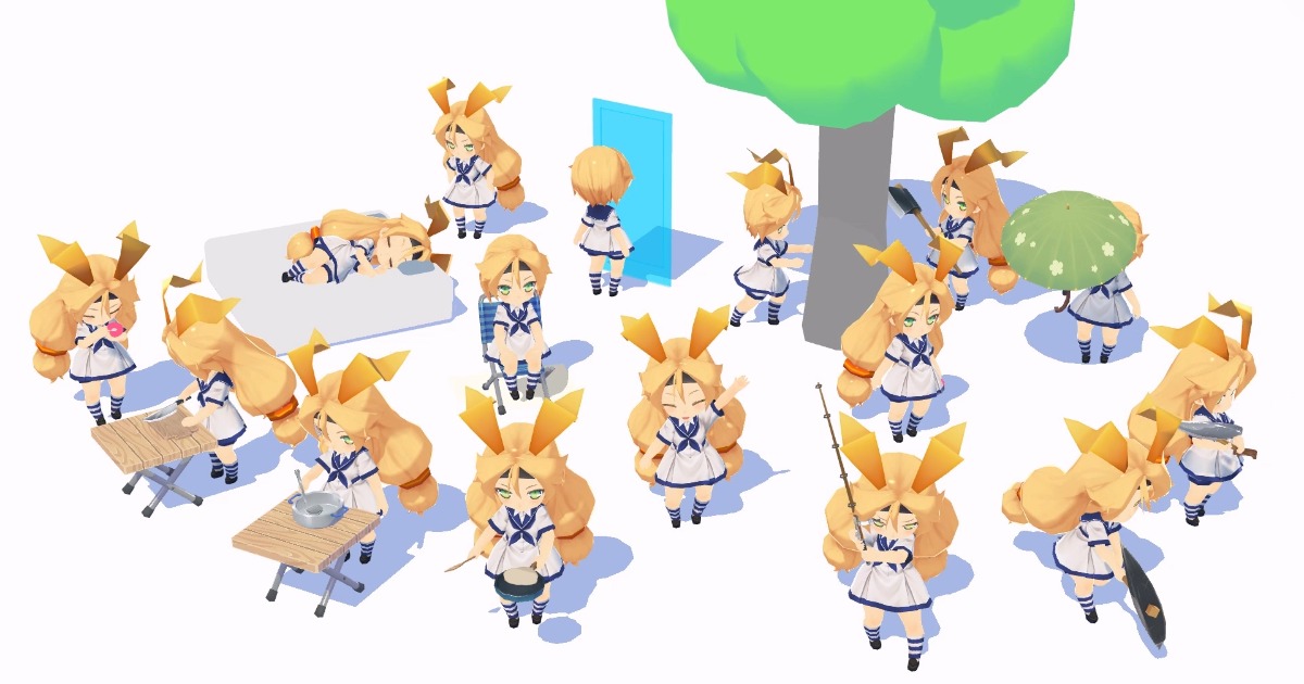 Life Simulation Motion & Prop Pack - Haon SD series | 3D Animations ...