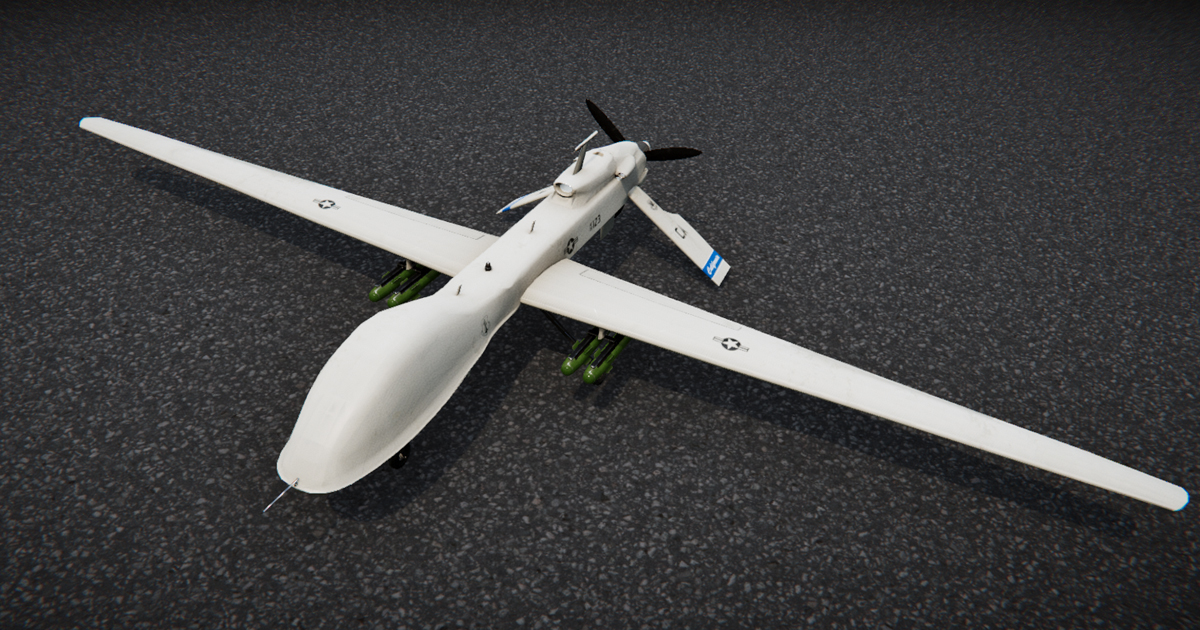 Military War Drone | 3D Air | Unity Asset Store