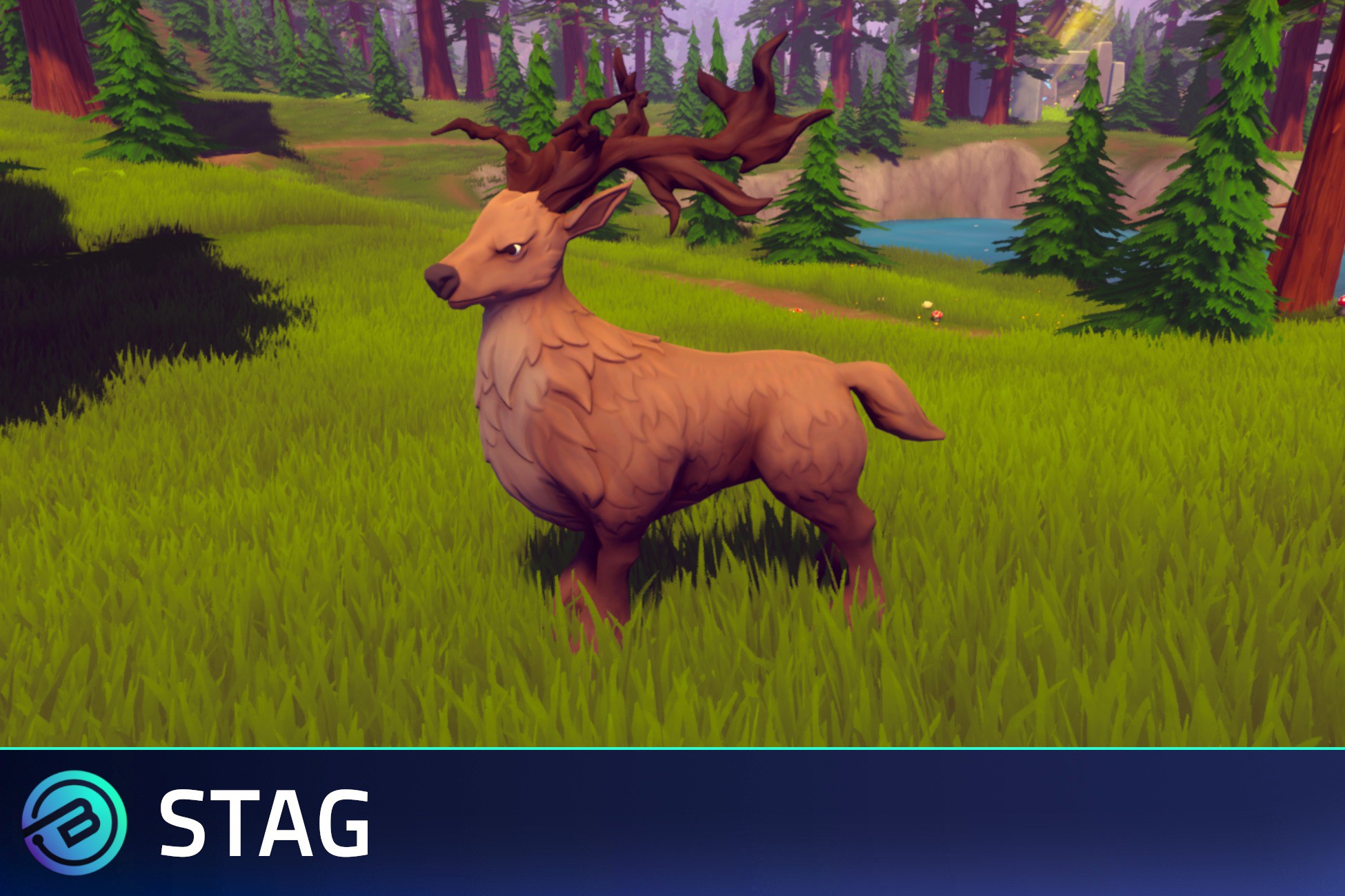 Stylized Stag - RPG Forest Animal | 角色 | Unity Asset Store