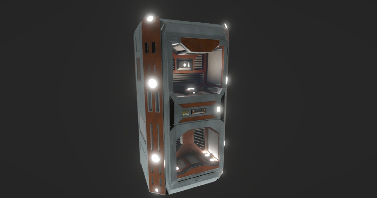 Sci-fi Vending Machine | 3D 소품 | Unity Asset Store