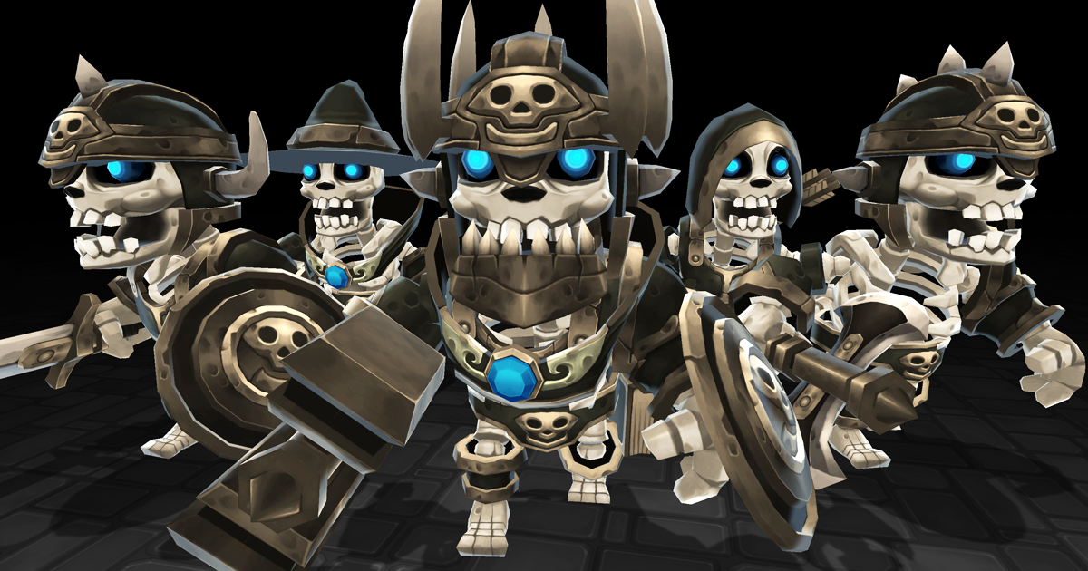 Customizable - Skeleton | 3D Creatures | Unity Asset Store