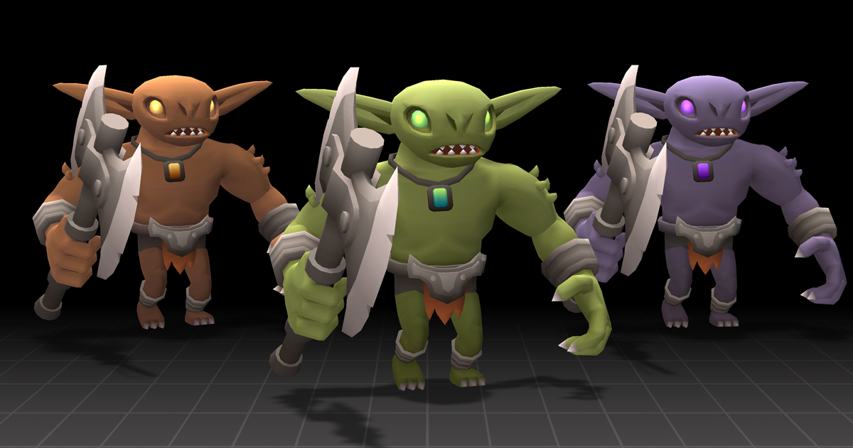 Poly HP - Hobgoblin | 3D 생물 | Unity Asset Store