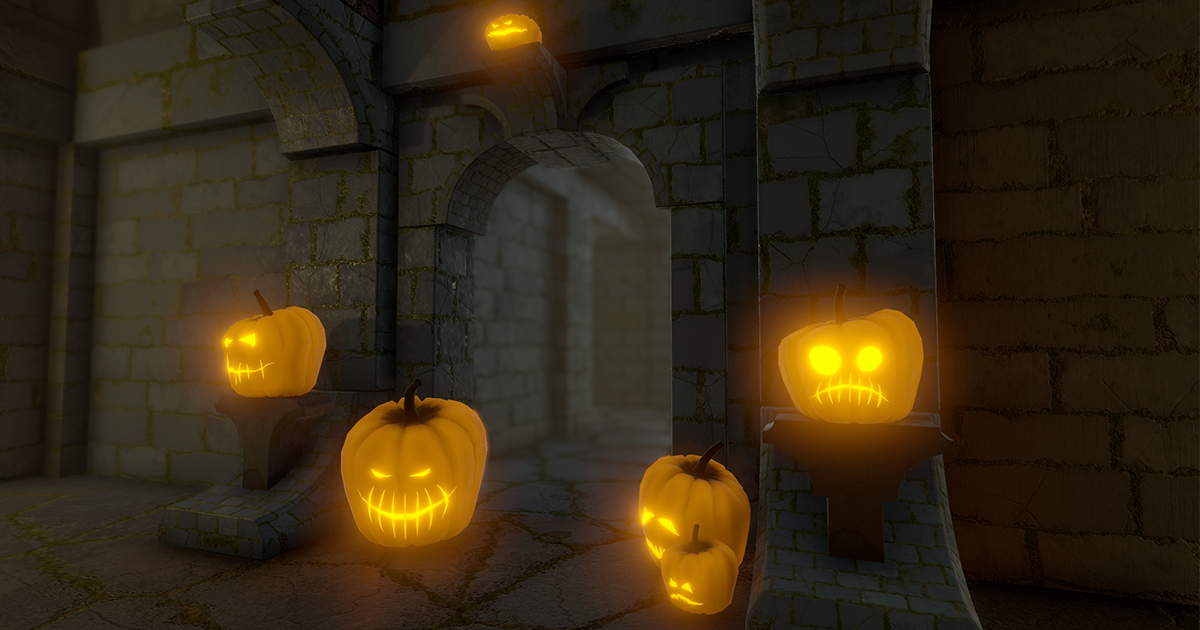Disfigured Halloween Pumpkins | 3D Props | Unity Asset Store