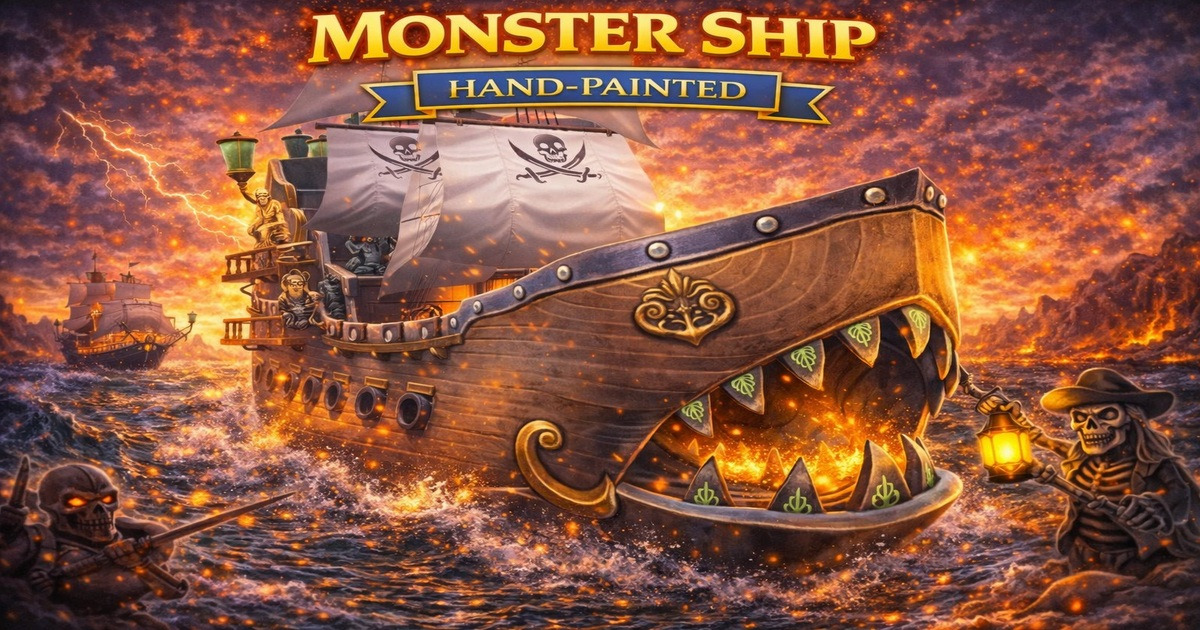 Monster Ship | 3D Sea | Unity Asset Store