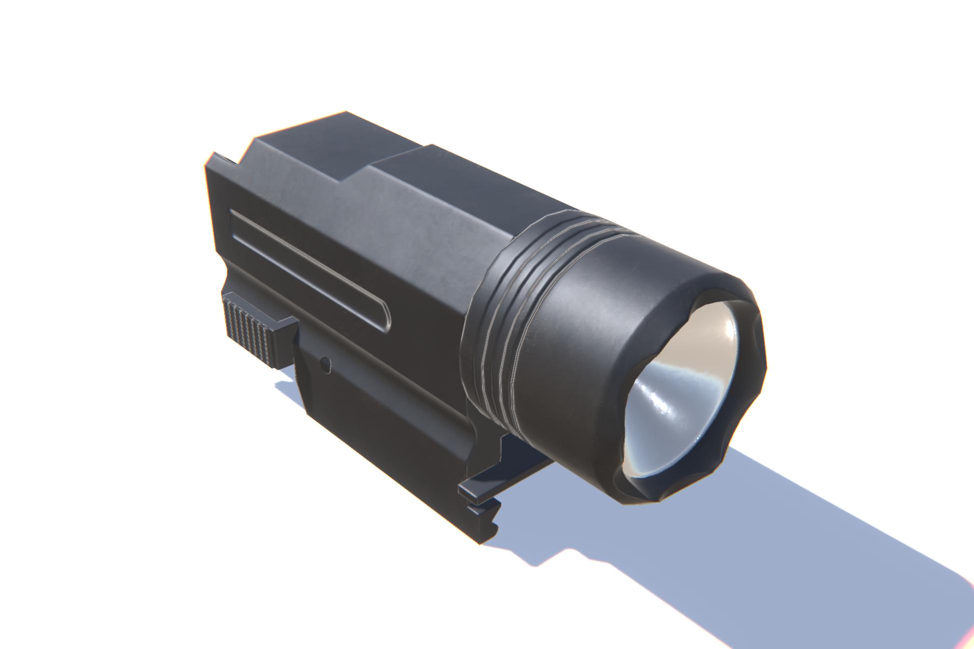 Tactical Flashlight | 3D Guns | Unity Asset Store