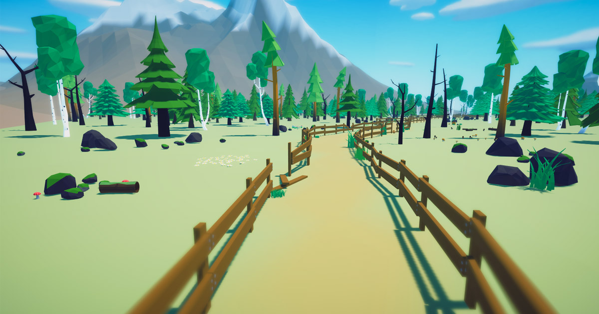 Low Poly Nature by Antonio Margheriti | 3D Environments | Unity Asset Store