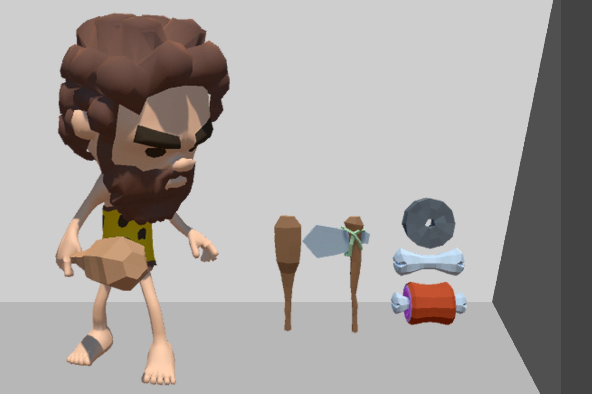 3D Character #025 - Cavern Male - Animated - Low Poly - FBX | 3D Characters | Unity Asset Store