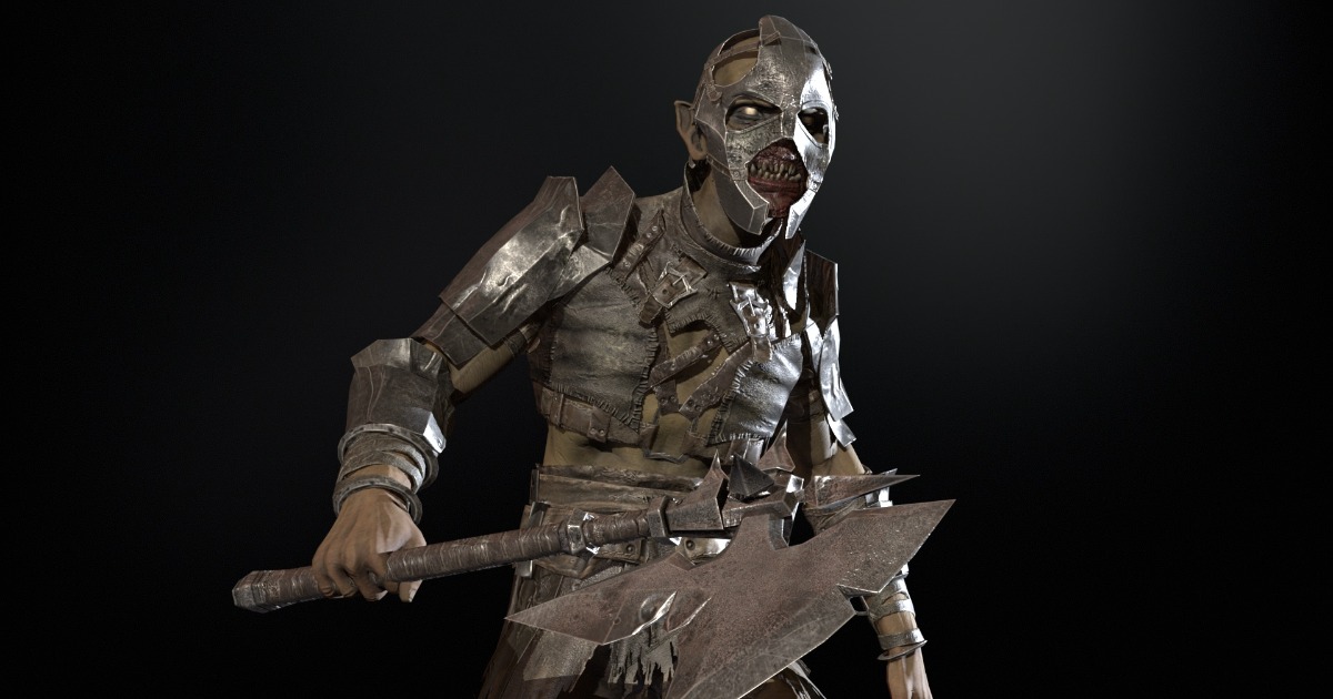 SkinnyOrc7 | 3D Creatures | Unity Asset Store