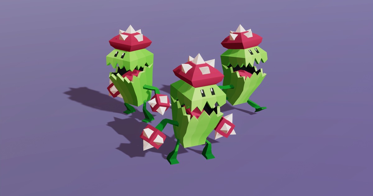 Cactus Monster Toon Humanoid Series | 3D 휴머노이드 | Unity Asset Store