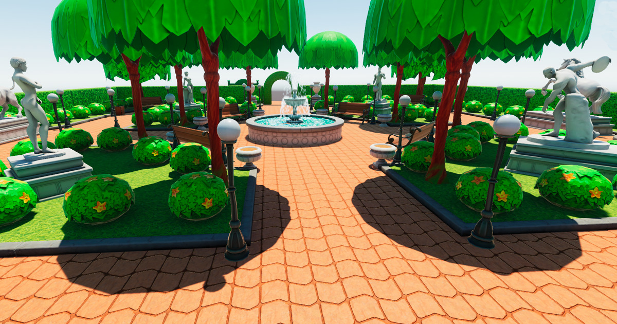 Stylized Park Props | 3D Exterior | Unity Asset Store