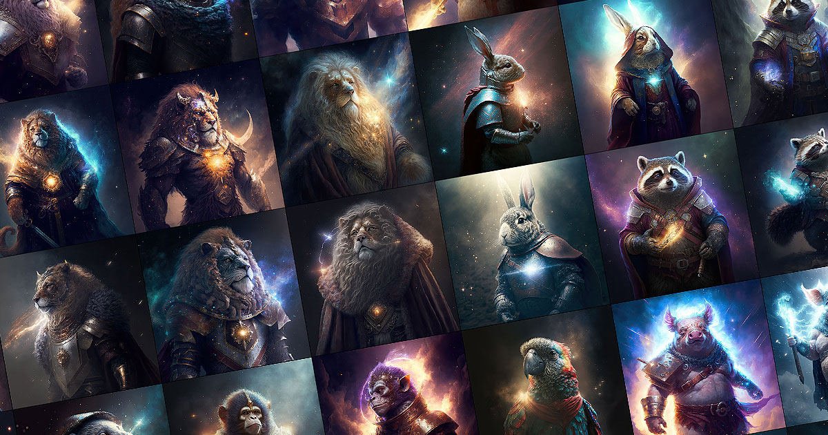 Galaxy Dust - Fantasy Animals 2 - FPS / RPG / Icon Pack | 2D Icons ...