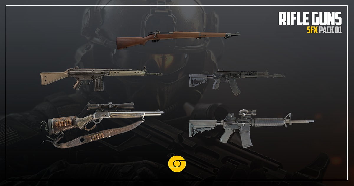 Rifles Sound Effects Pack 01 [Extensive] | Weapons Sound FX | Unity ...