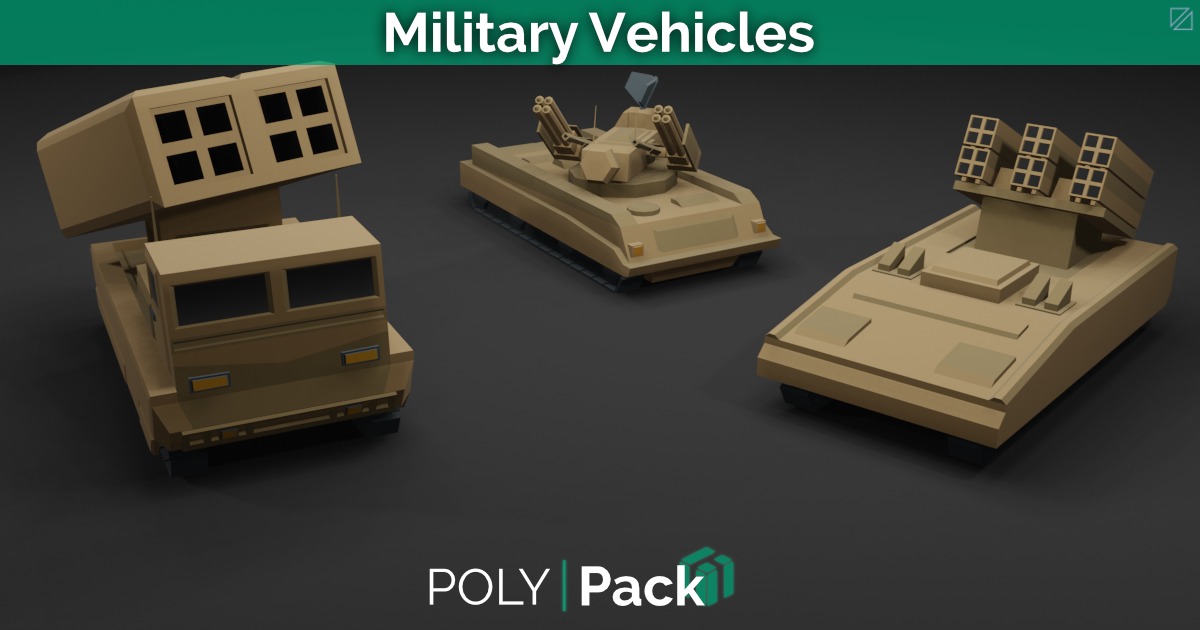 Military Vehicles - PolyPack | 3D 운송도구 | Unity Asset Store