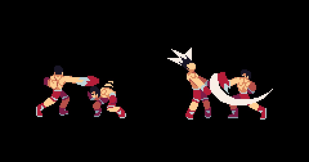 Pixel Art Boxer Character | 2D 캐릭터 | Unity Asset Store