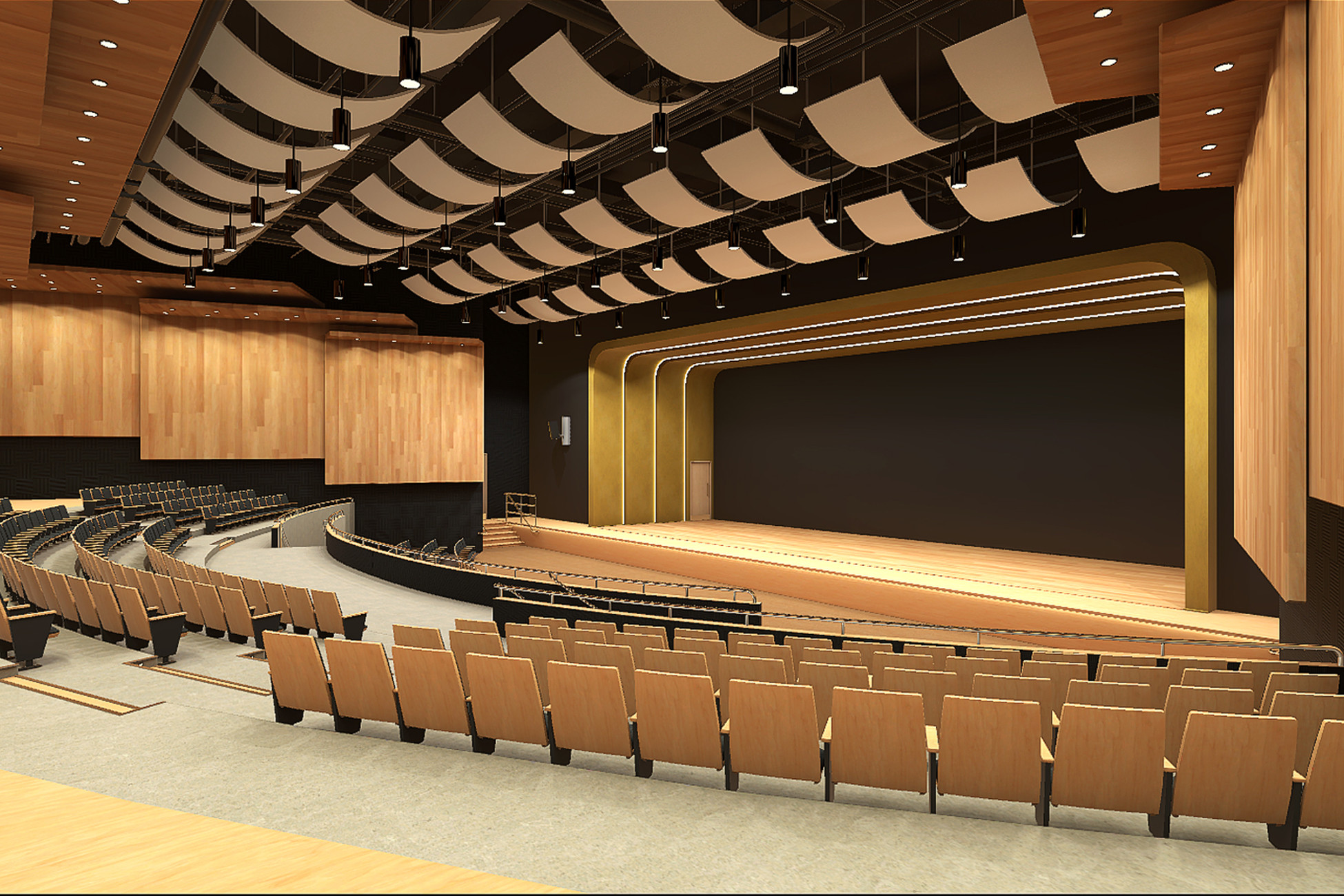Auditorium02 | 3D Environments | Unity Asset Store