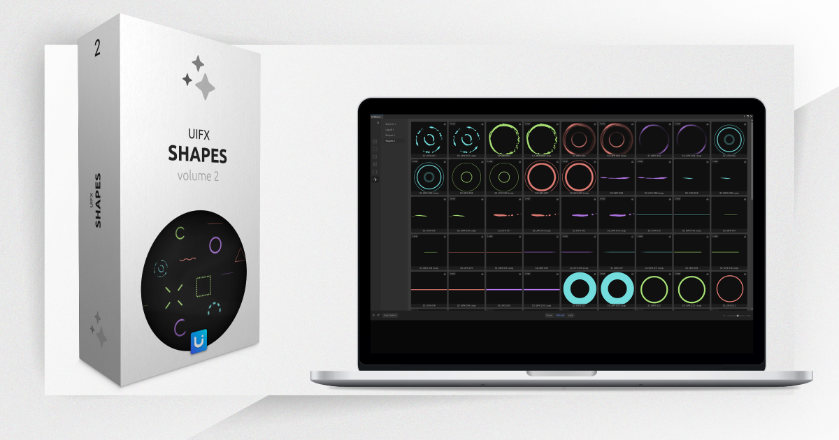 Uifx Shapes 2 Doozy Ui Addon 2d Gui Unity Asset Store