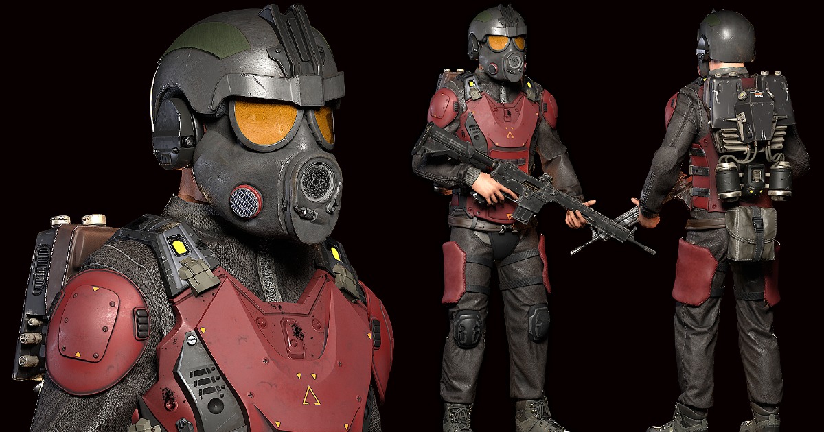 MODULAR SOLDIER FUTURE SCI FI CHARACTER Vol.1 | 3D Humanoids | Unity ...