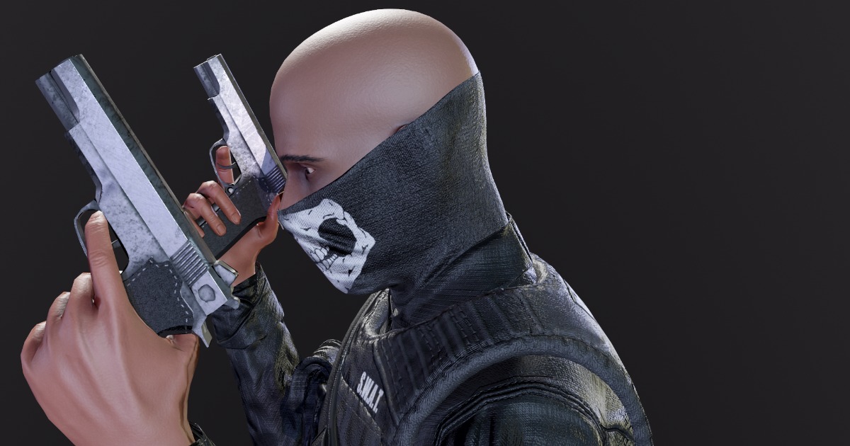 swat soldier | Characters | Unity Asset Store