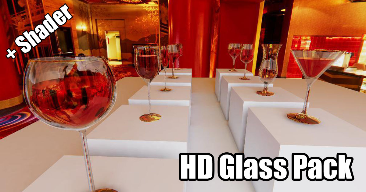 HD Glass Pack | 3D Industrial | Unity Asset Store