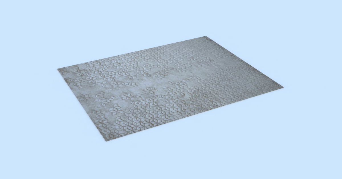 LowPoly Carpet A02 | 3D Furniture | Unity Asset Store