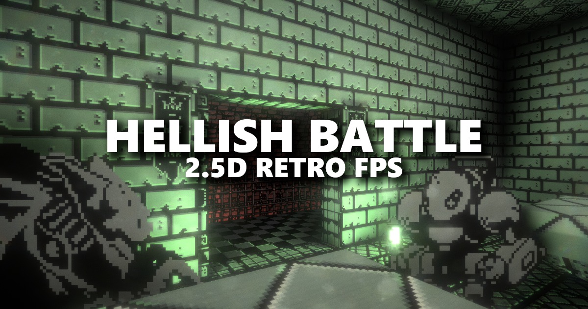 Hellish Battle - 2.5D Retro FPS | Systems | Unity Asset Store