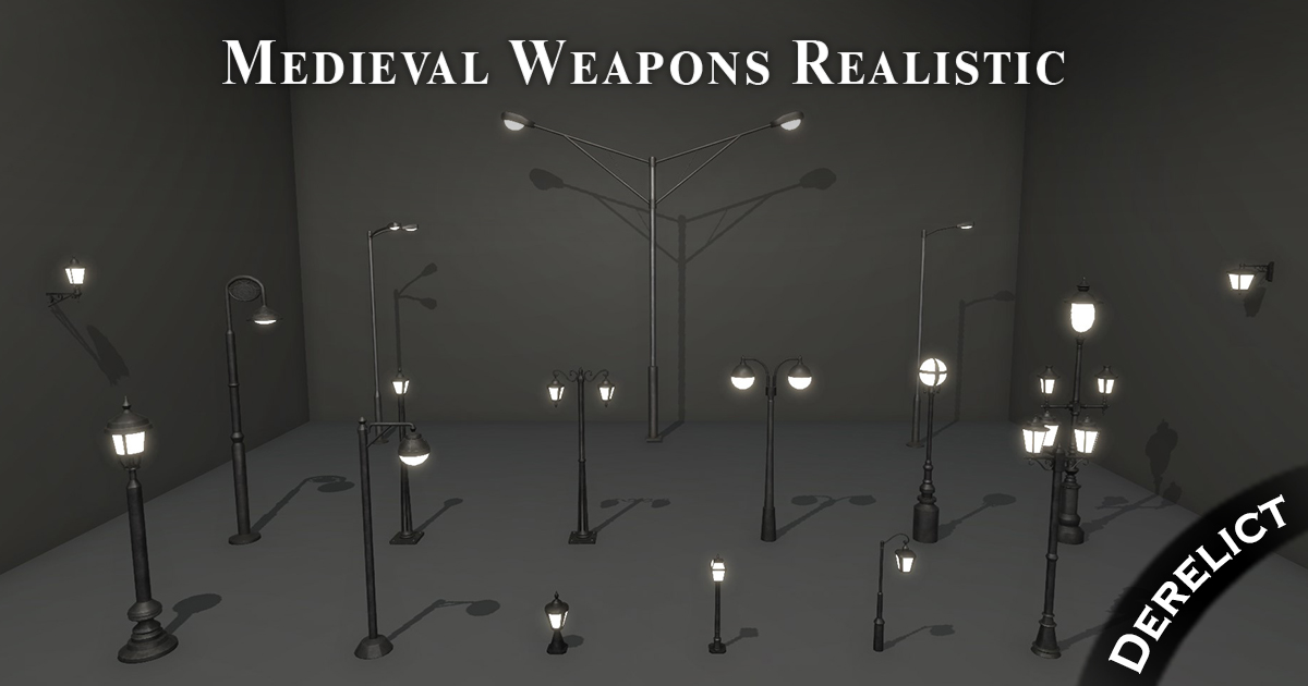 Metropolis Pack: Lighting | 3D Props | Unity Asset Store