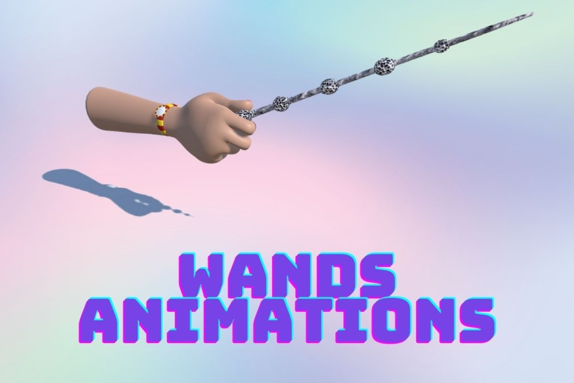 Magic Wand Animations with Troll | 3D Weapons | Unity Asset Store