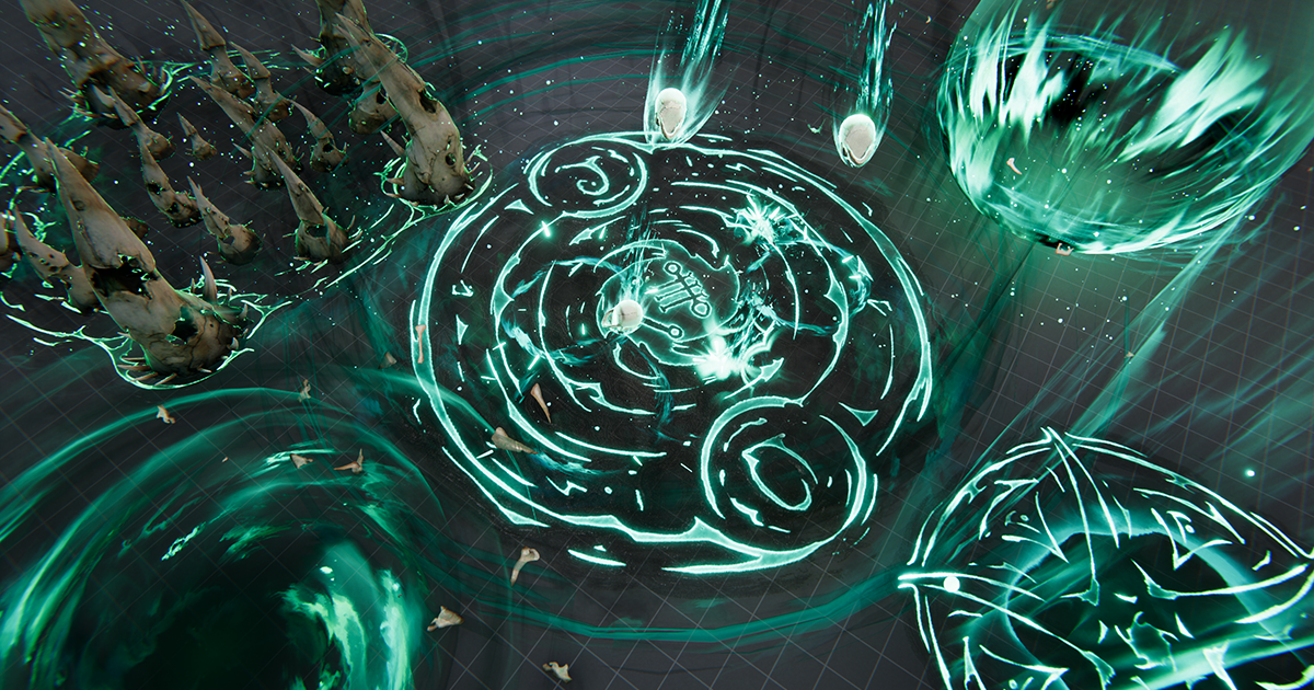 Realistic ARPG Bone Magic VFX | 呪文 | Unity Asset Store