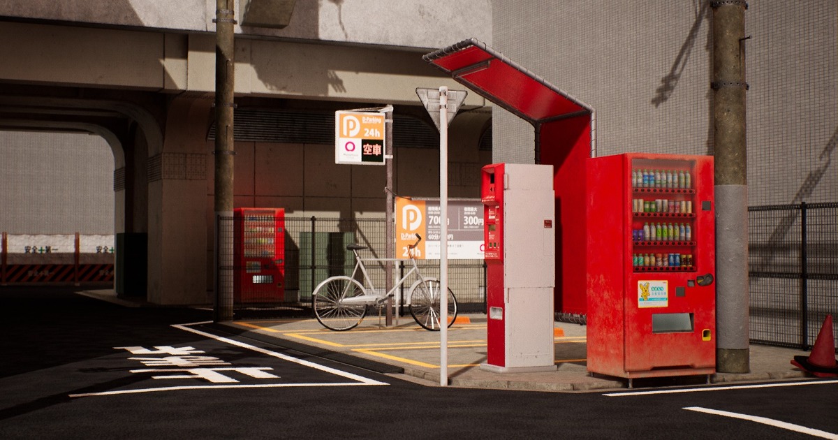 Japanese Street Props Pack | 3D Exterior | Unity Asset Store