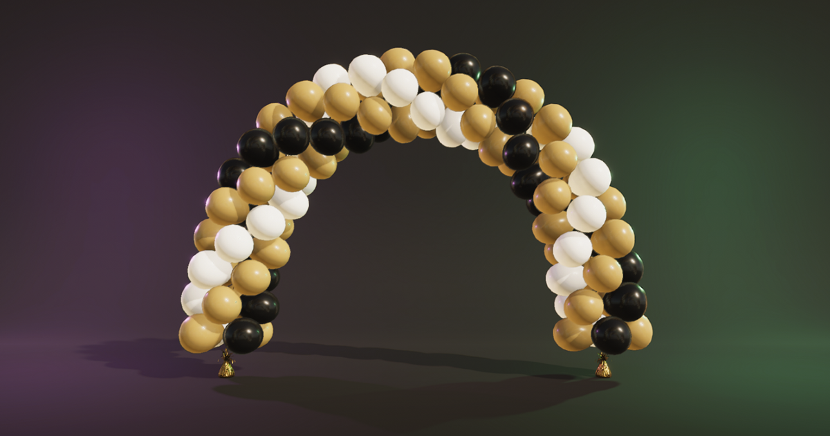 Balloon Arch | 3D Props | Unity Asset Store