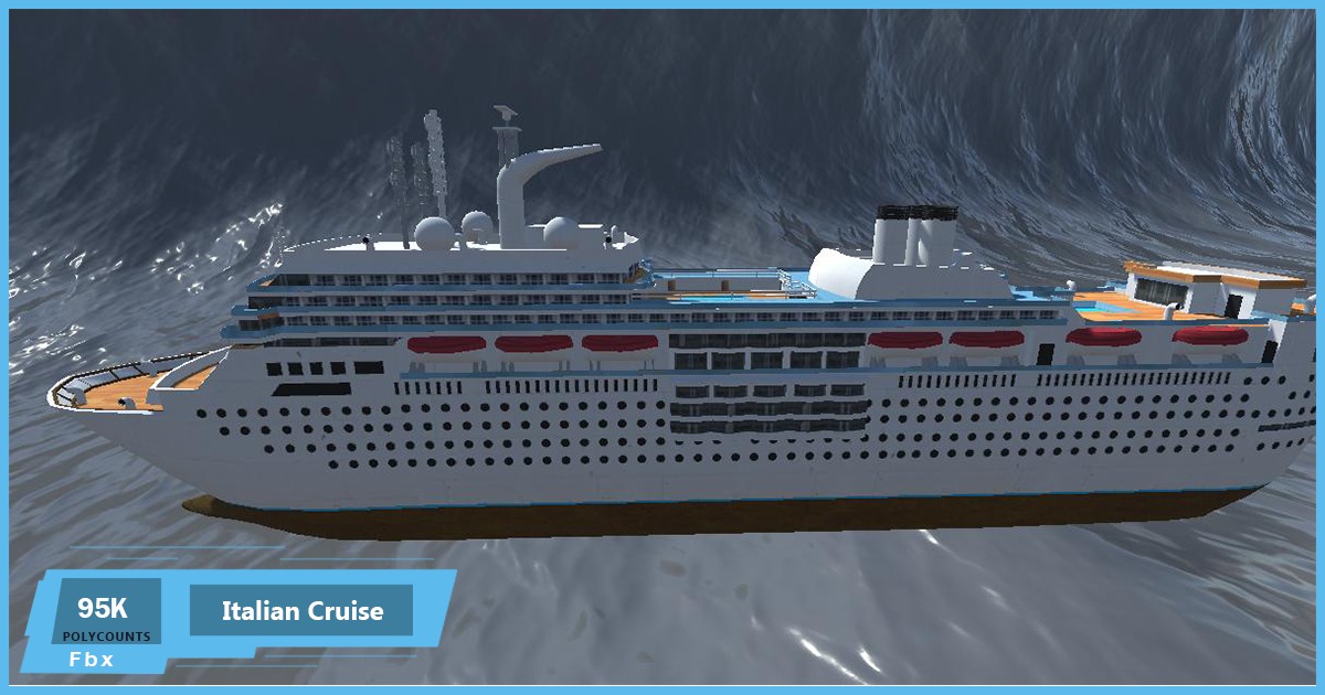 Italian Cruise | 3D Sea | Unity Asset Store