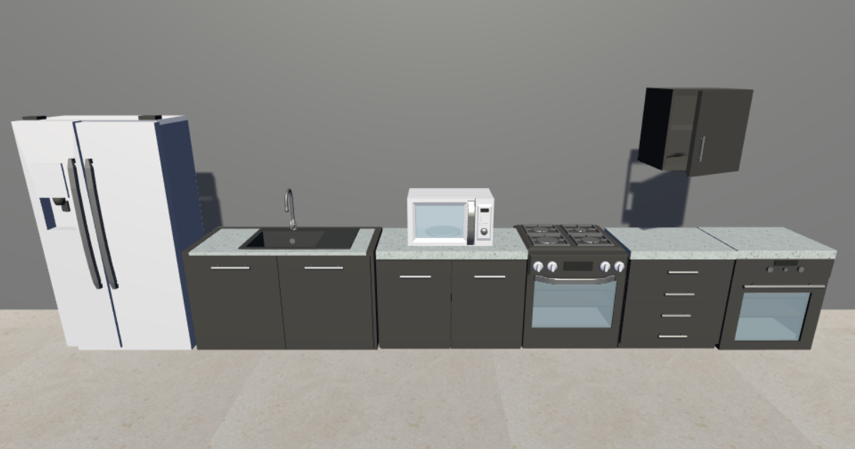 Low Poly Kitchen Props | 3D Props | Unity Asset Store