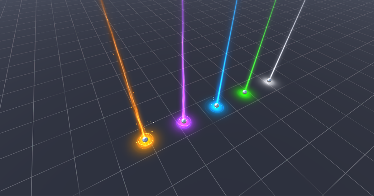 Loot Beams | VFX | Unity Asset Store