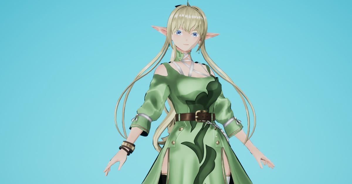 Anime Girl Elf | キャラクター | Unity Asset Store