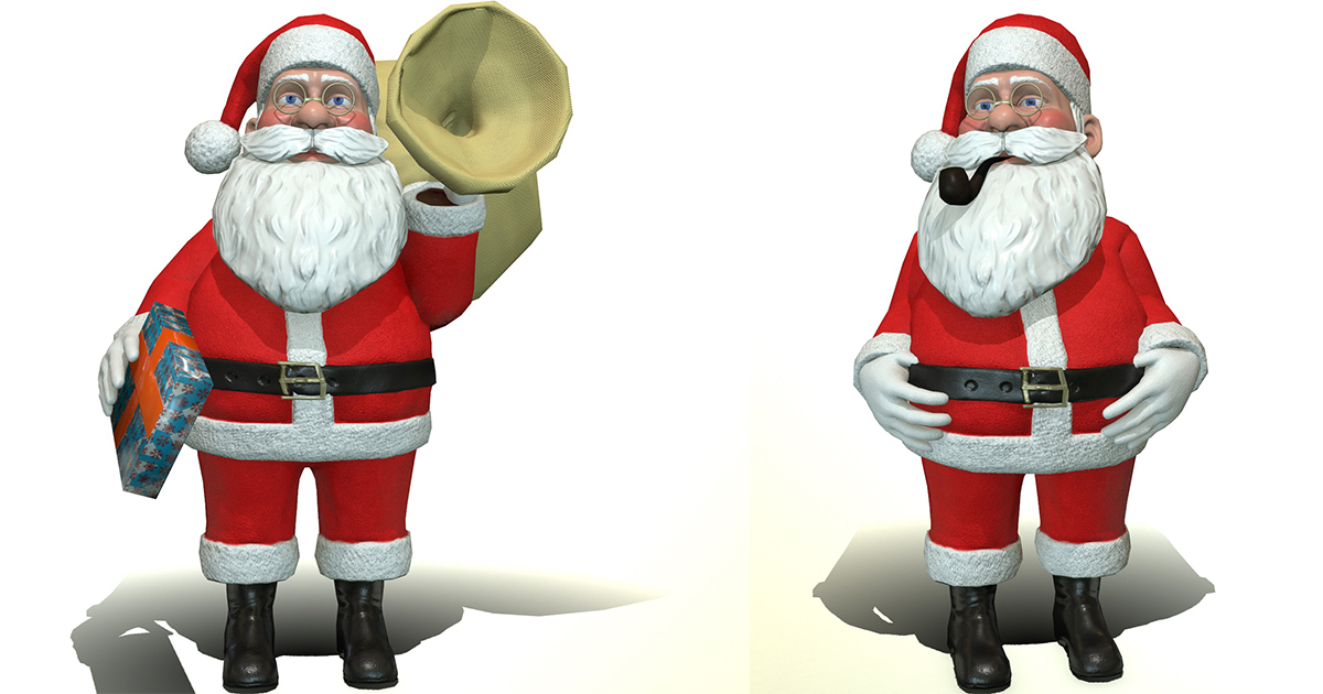 Santa Claus Stylized Cartoony Character | Characters | Unity Asset Store