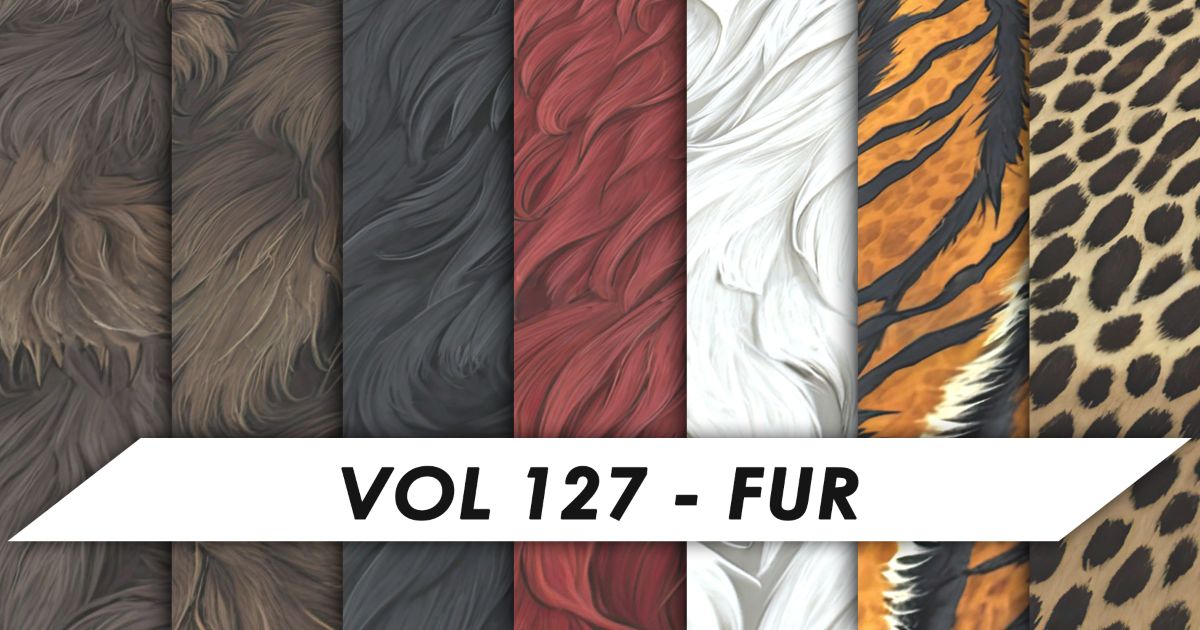Stylized Textures - Vol 127 - Fur | 2D Textures & Materials | Unity ...