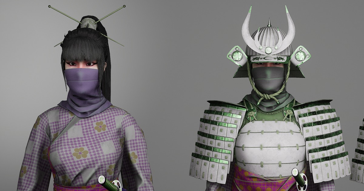 Samurai Girl 02 | Characters | Unity Asset Store