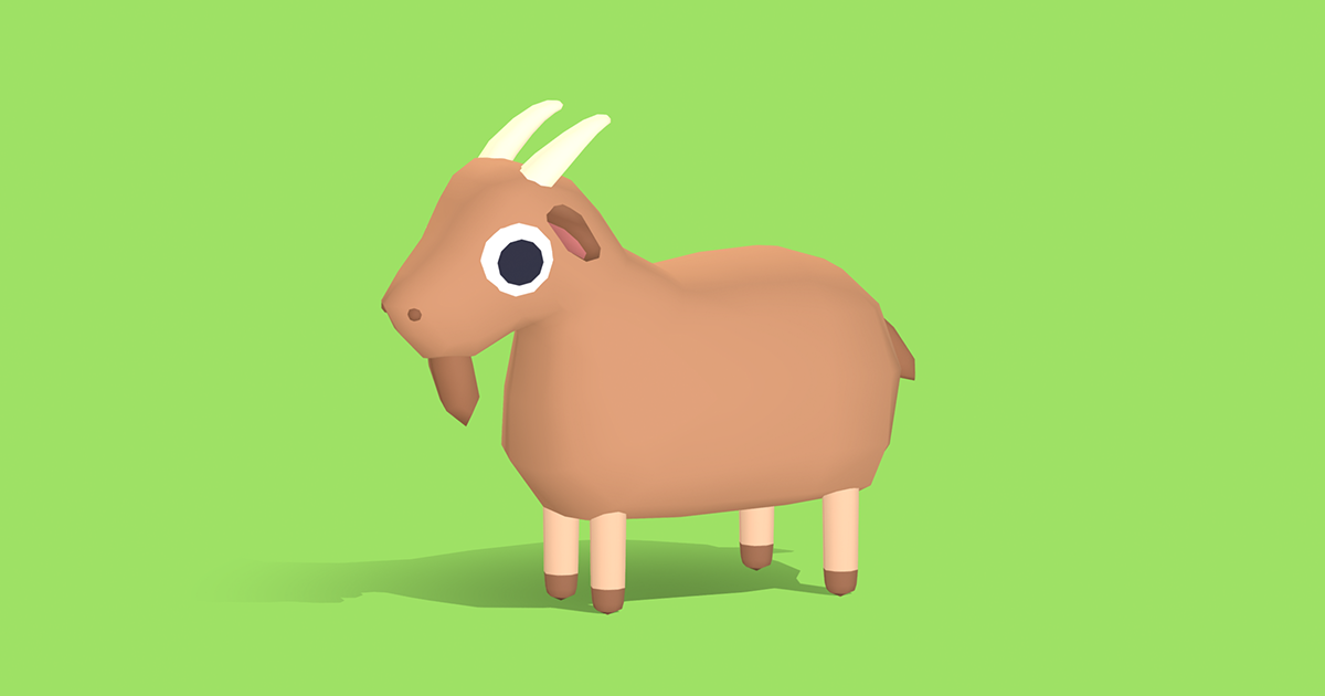 Goat - Quirky Series | 角色 | Unity Asset Store