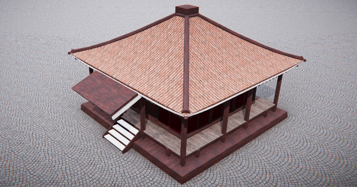 Asian Dojo | 3D Historic | Unity Asset Store