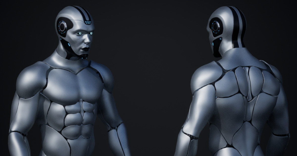 Male Robot R70 | 3D Robots | Unity Asset Store