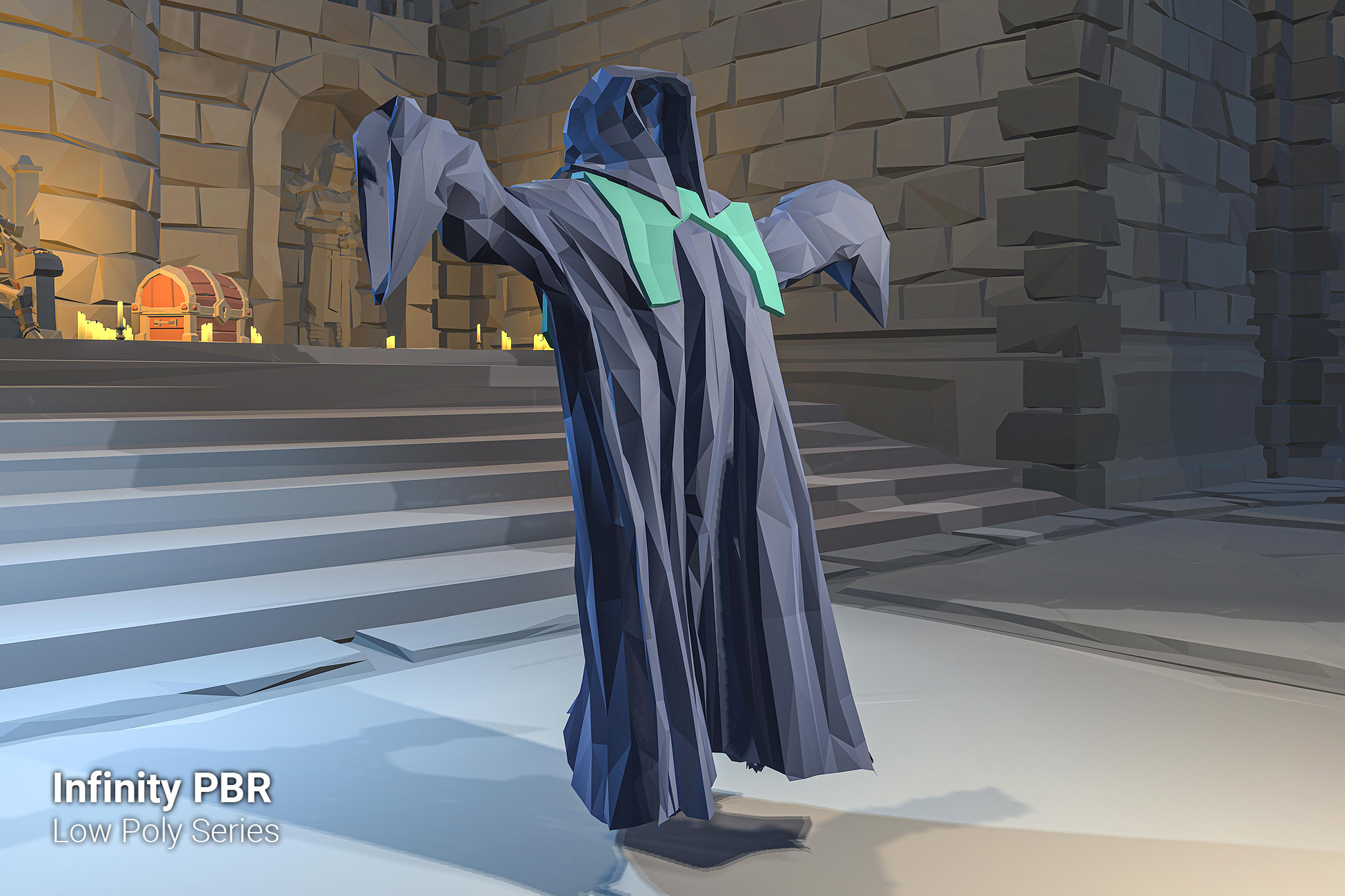 Low Poly Character - Weeper - Fantasy RPG | 3D Creatures | Unity Asset ...
