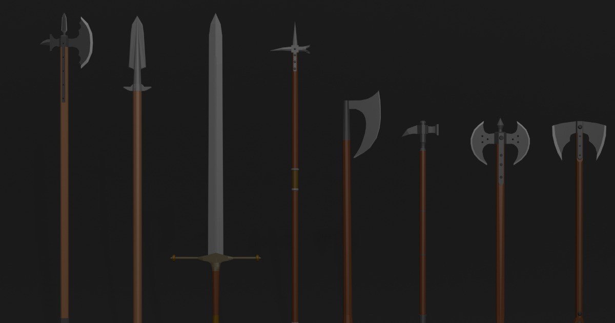 Medieval Melee Weapons | 3D Weapons | Unity Asset Store