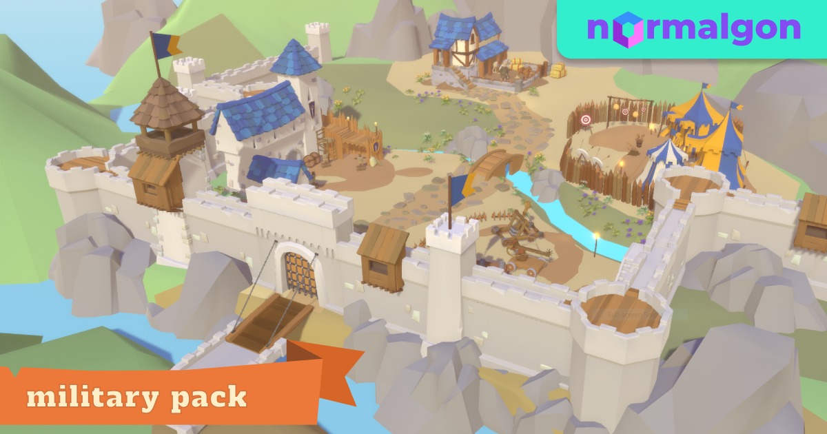 Military Pack - Normalgon | 3D Fantasy | Unity Asset Store