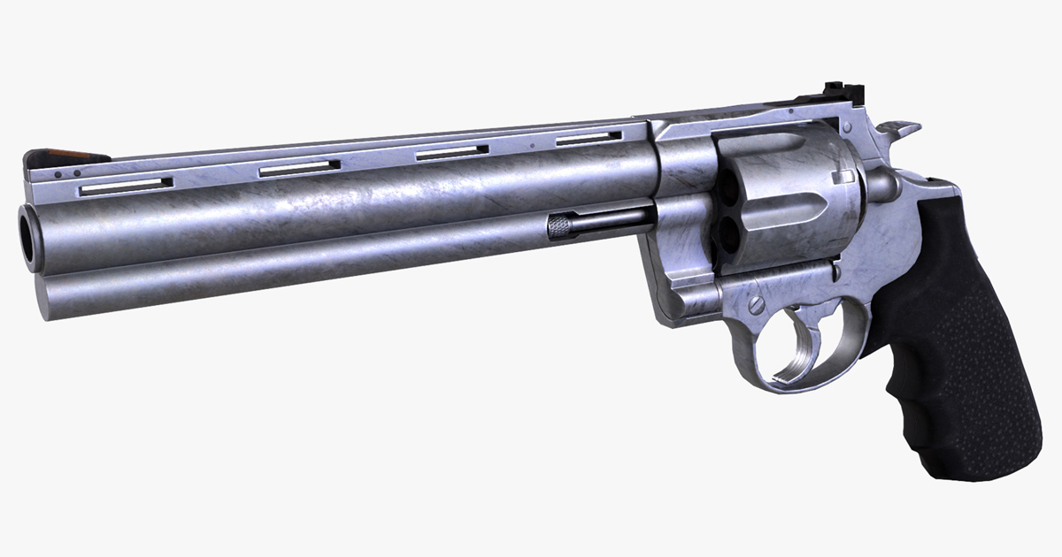 Revolver B | 3D Guns | Unity Asset Store