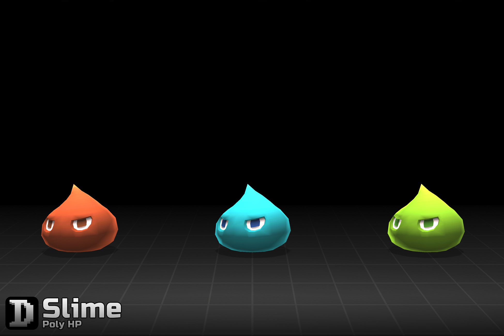 Poly HP - Slime | 3D Creatures | Unity Asset Store