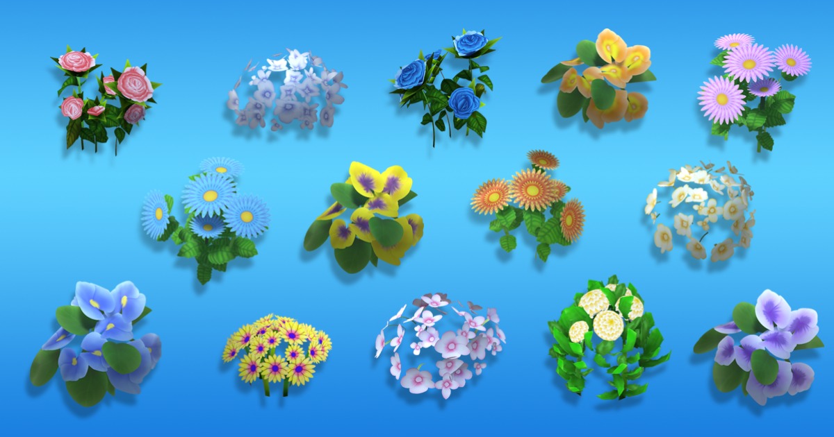 Stylized Flower Collection | 3D Plants | Unity Asset Store