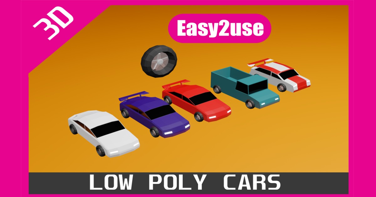 FREE CAR PACK - Low Poly | 3D Vehicles | Unity Asset Store