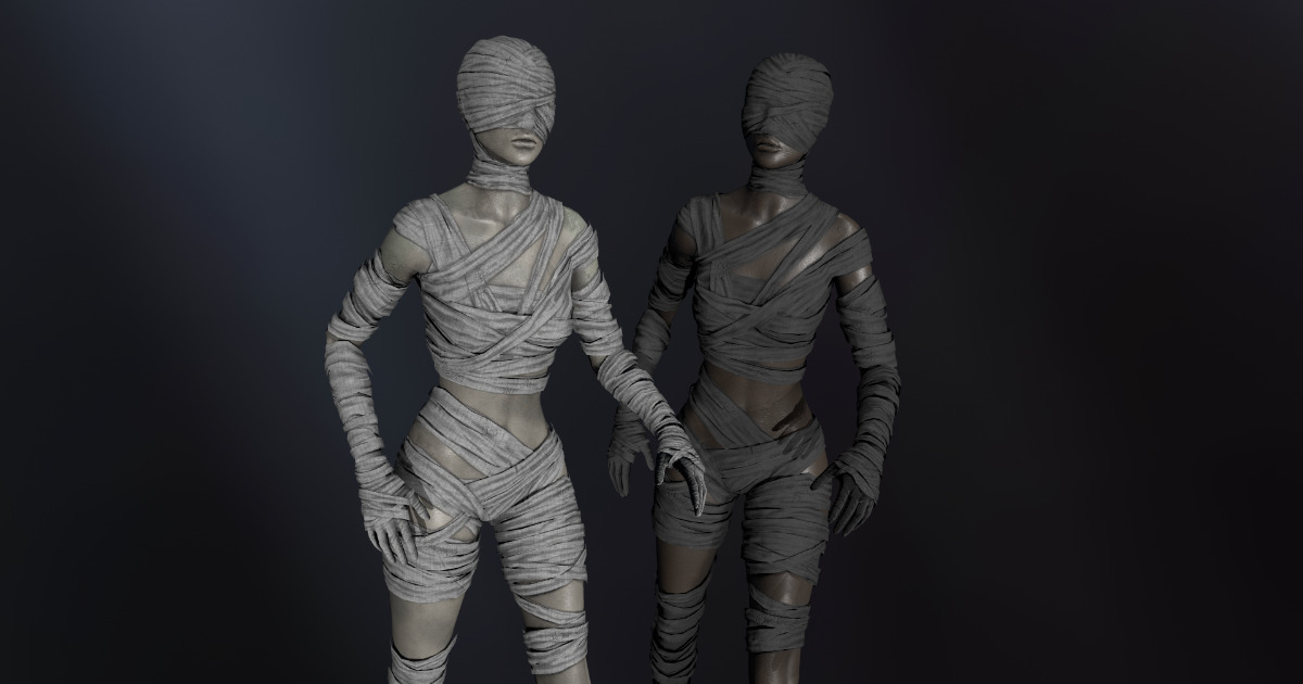 Mummy_female_ | 3D Characters | Unity Asset Store